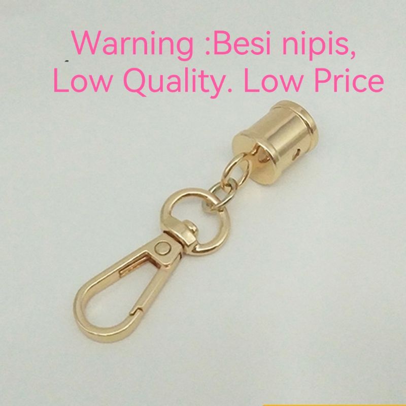 (4pcs) Bell Buckle bag strap hook buckle DIY Cangkuk besi kuku kambing ...
