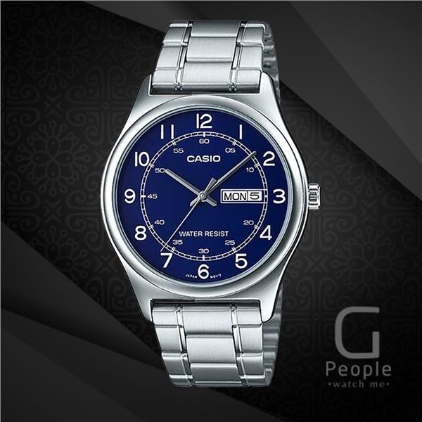 CASIO MTP-V006D-2BV / MTP-V006D-2B / MTP-V006D ANALOG GENT'S WATCH 100% ...