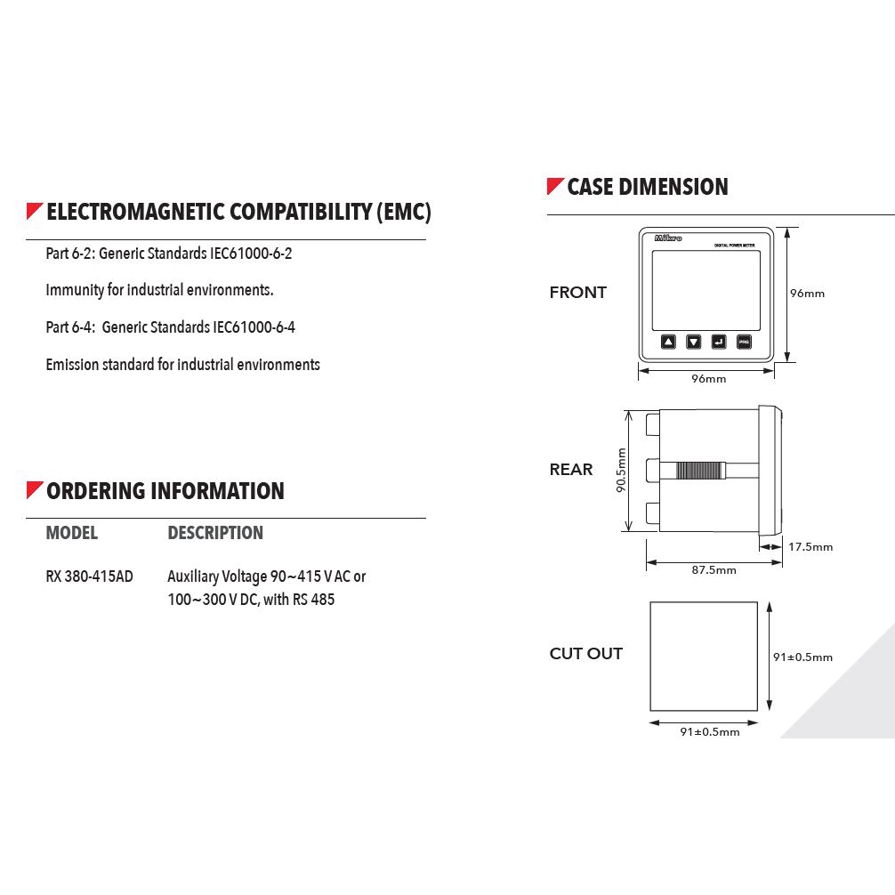 MIKRO Digital Power Meter DPM380 RX380 DPM | Shopee Malaysia