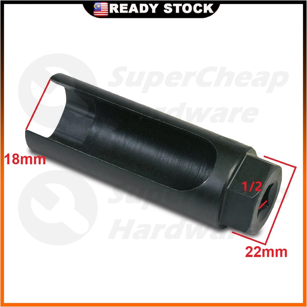 Oxygen Sensor Socket Wrench 22mm O2 Oxygen Sensor Remover Removal Tool ...