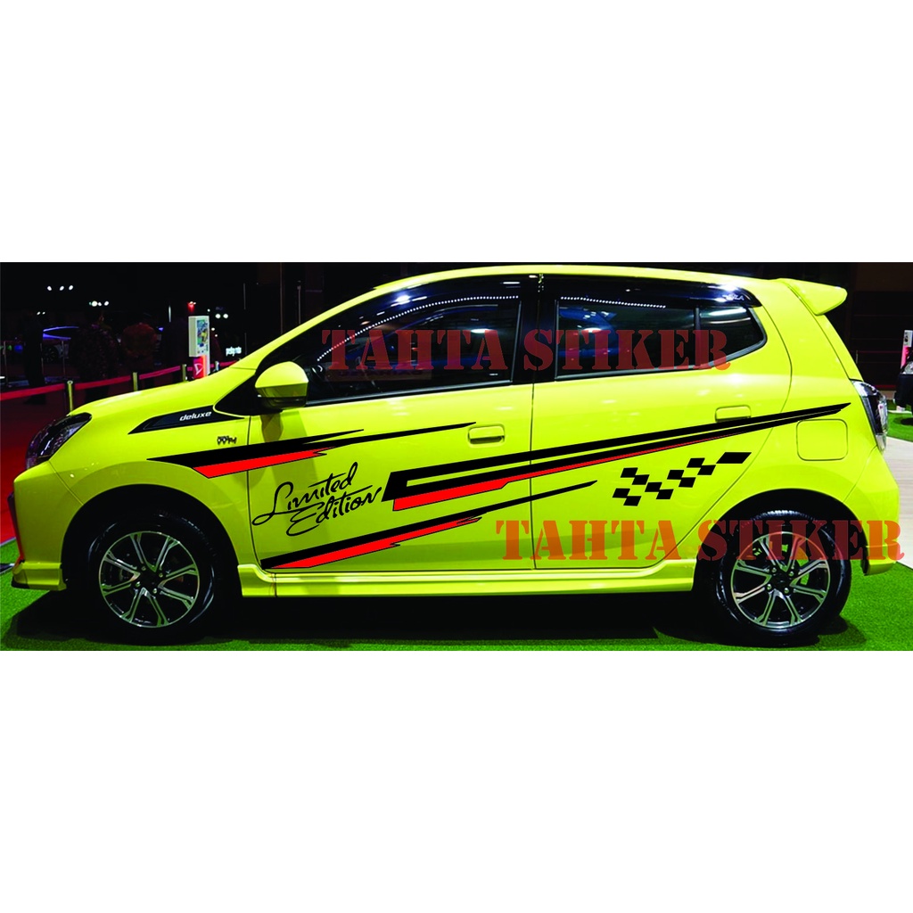 Car sticker dayhatsu ayla sticker cutting ayla limited edition Latest ...