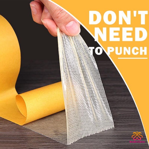 20M Mesh High Viscosity Transparent Double-Sided Grid Tape Glass Grid ...