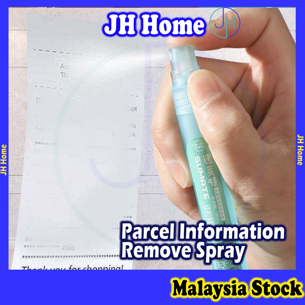 Privacy Parcel Protection Spray Confidential Thermal Paper Consignment ...