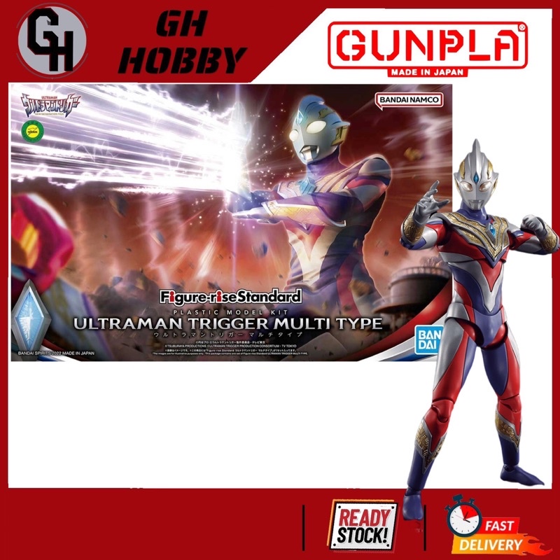 BANDAI FIGURE-RISE STANDARD ULTRAMAN TRIGGER MULTI TYPE | Shopee Malaysia