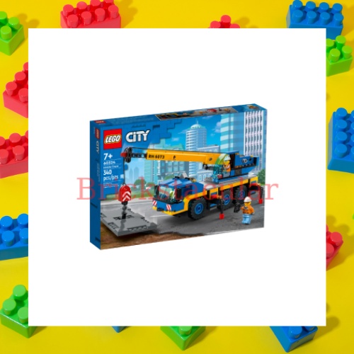 [Brickstacular] LEGO 60324 City Mobile Crane | Shopee Malaysia