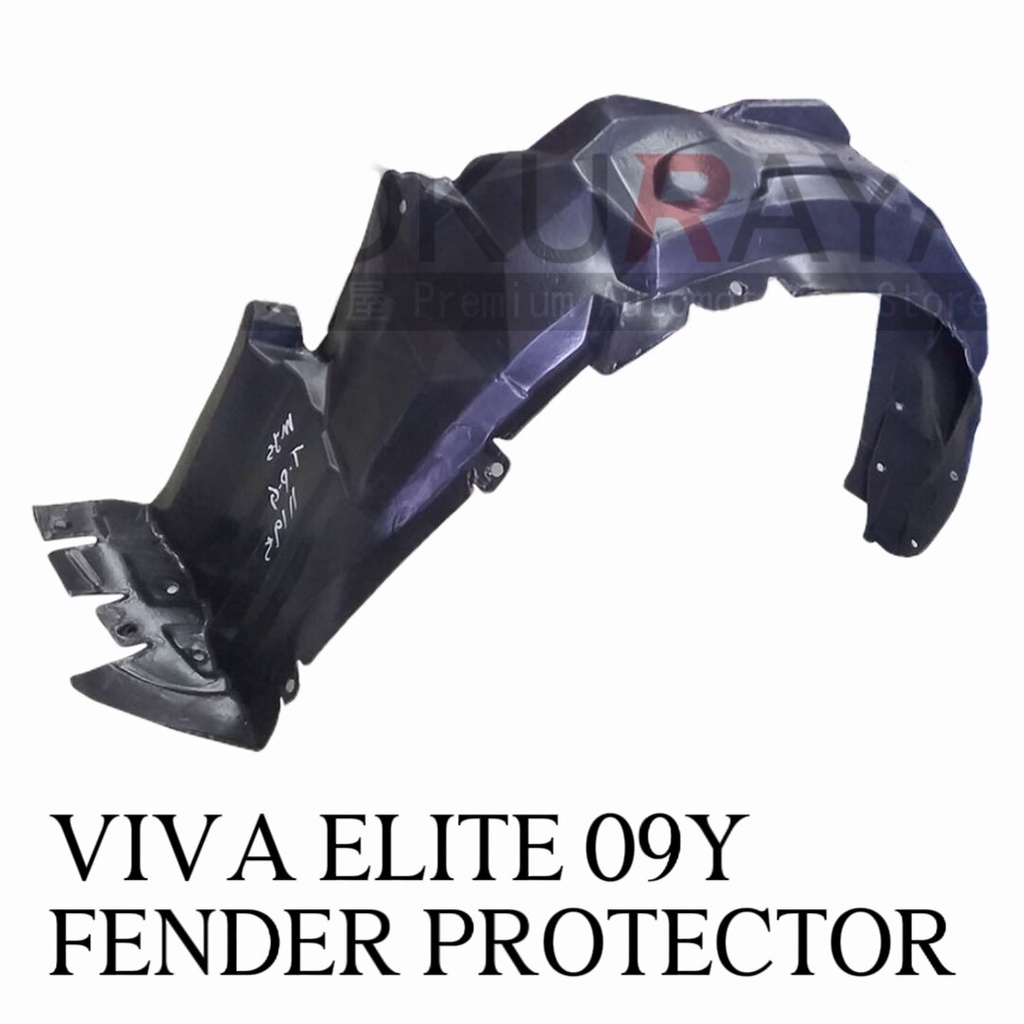 PERODUA VIVA ELITE MODEL ONLY (2009-2014) FENDER PROTECTOR / FRONT ...