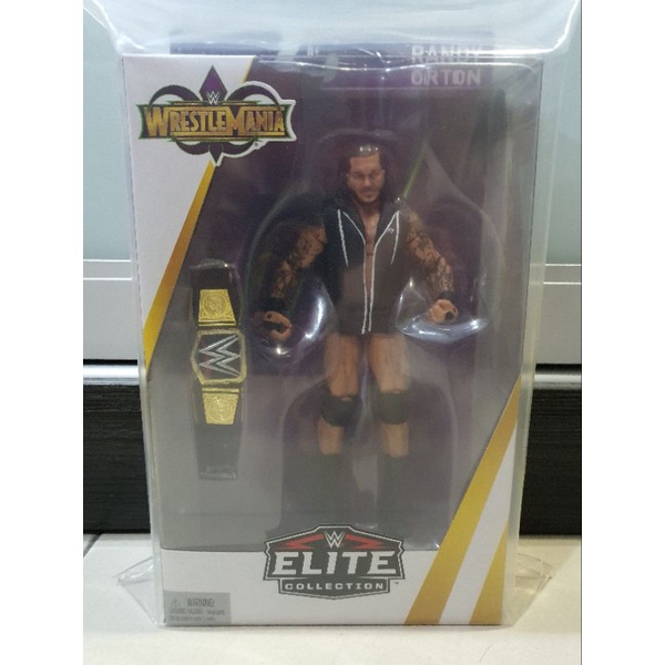 Mattel Wwe Elite Wrestlemania Randy Orton Action Figure | Shopee Malaysia