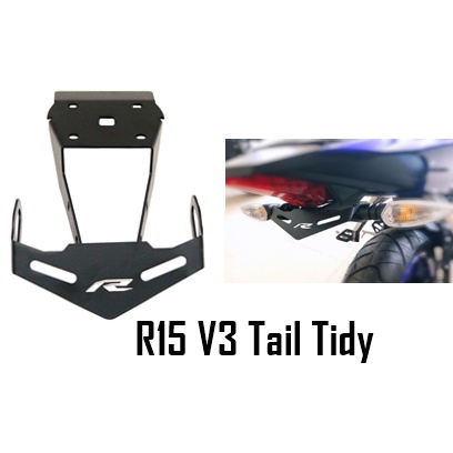 YAMAHA R15 V3 TAIL TIDY NUMBER PLATE HOLDER FOR R15 License Plate ...