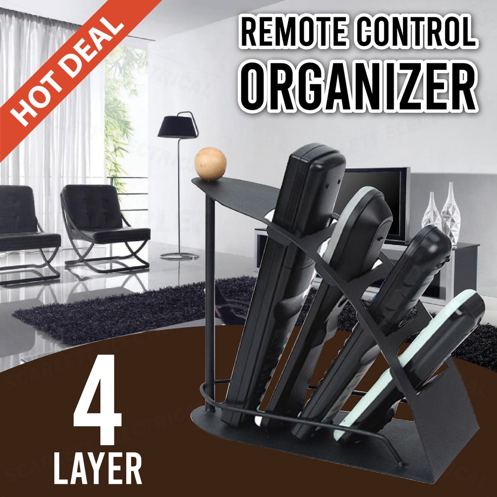 TV Remote Controller Stand Holder Storage Organizer Space Saving 4 ...
