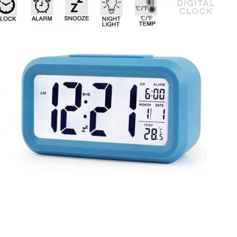 Friendly Prices Digital Alarm Clock Smart Clock Alarm LED Light ...