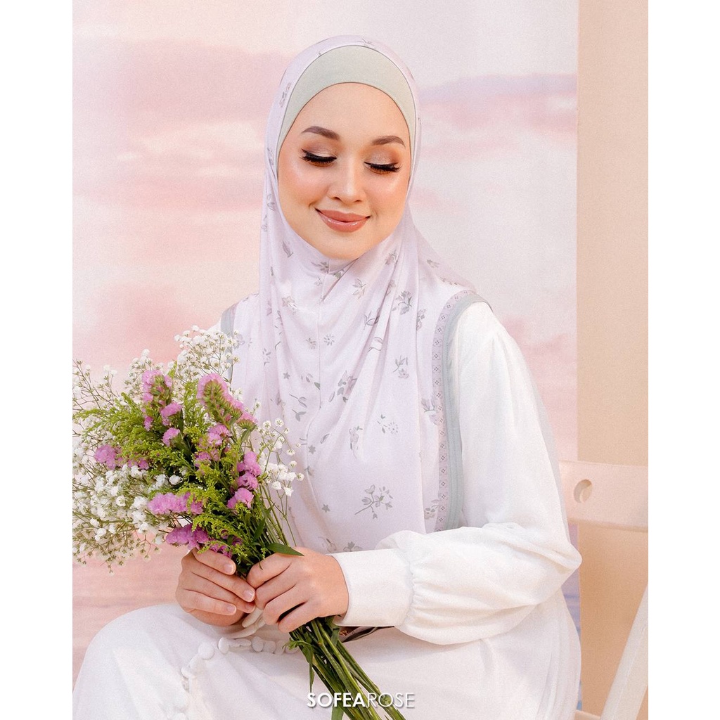 (NEW) Imani Nawra | Imani Daisy Syria Hijab Tudung Sarung | Tudung ...