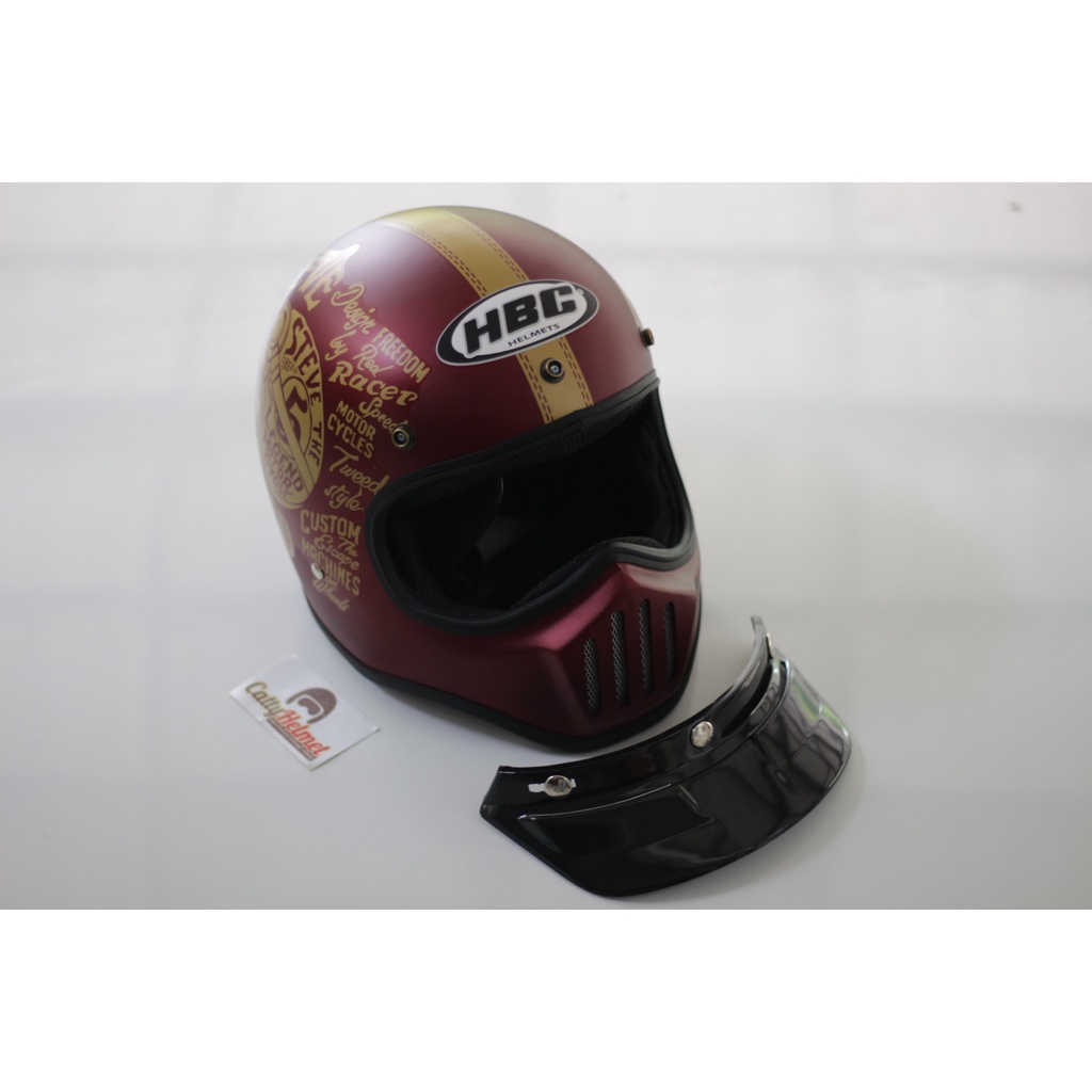 Cakil HBC Plain - Full Face Helmet | Shopee Malaysia