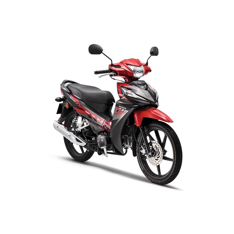 (100% ORIGINAL HONDA BOON SIEW) Cover Set Honda Wave CX 110 V4 2019 RED ...