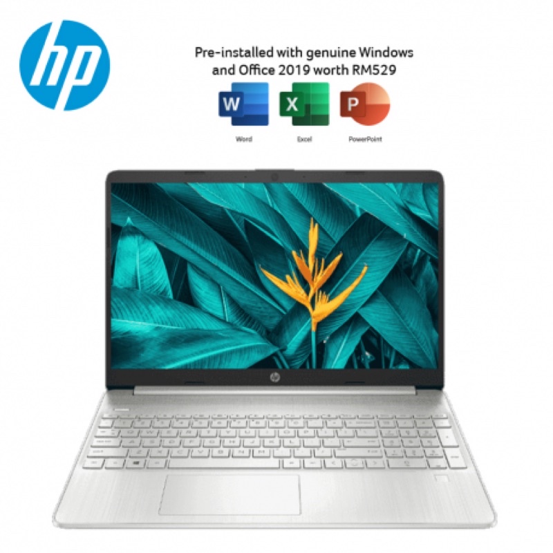 HP 15s-Fq5115TU 15.6FHD Laptop Natural Silver ( I5-1235U, 8GB, 512GB ...