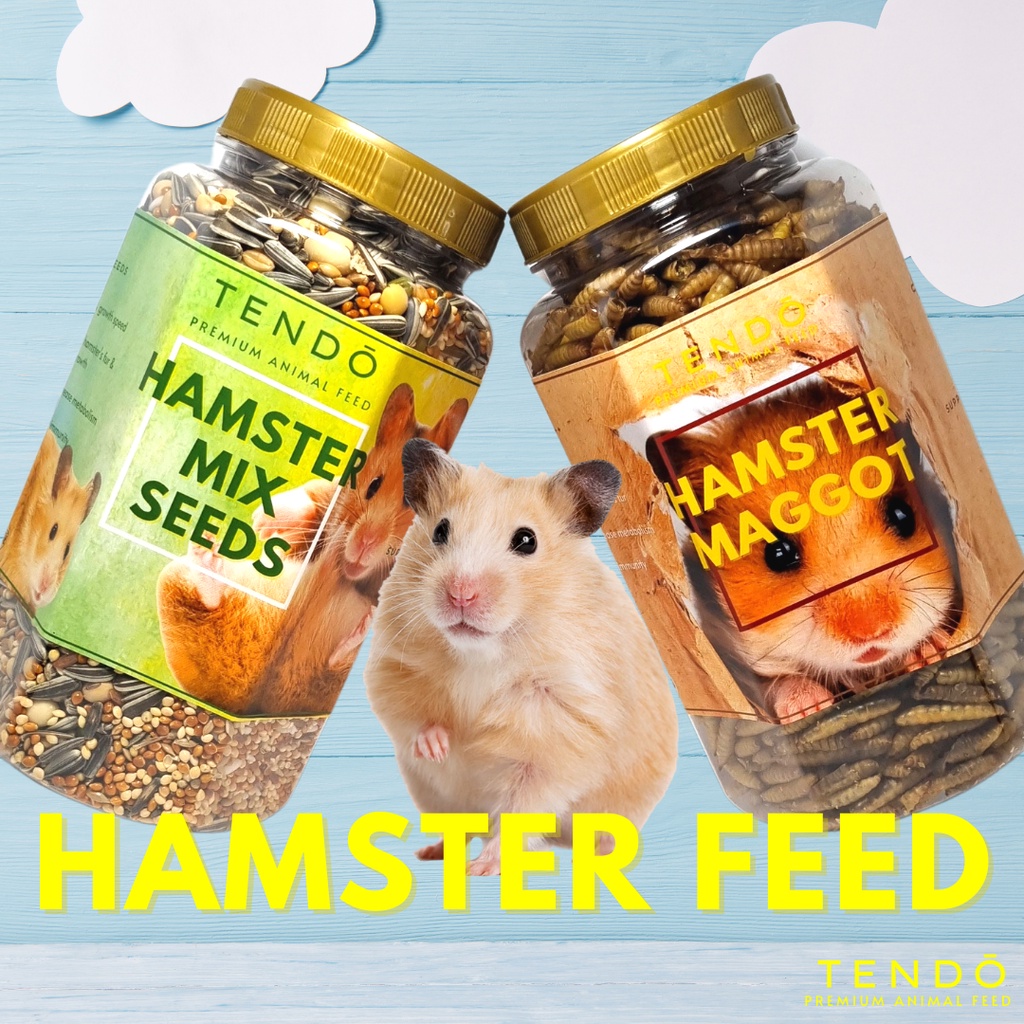 Complete Hamster Food Hamster Snack Feed Mix Seed Tendo Dried Maggot ...