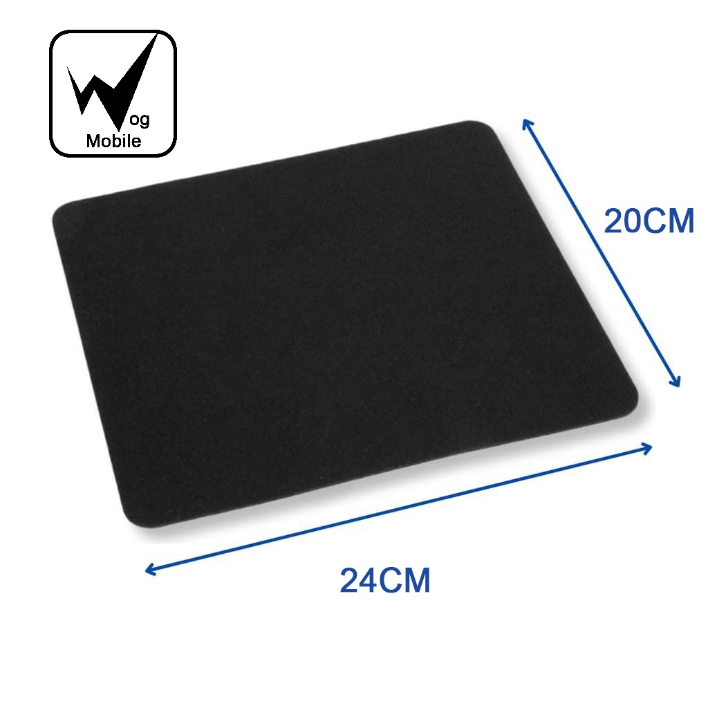 20 x 24 Stock ready - Wogmobile Non-slip gaming mouse pad fabric cloth surface + rubber grip ...