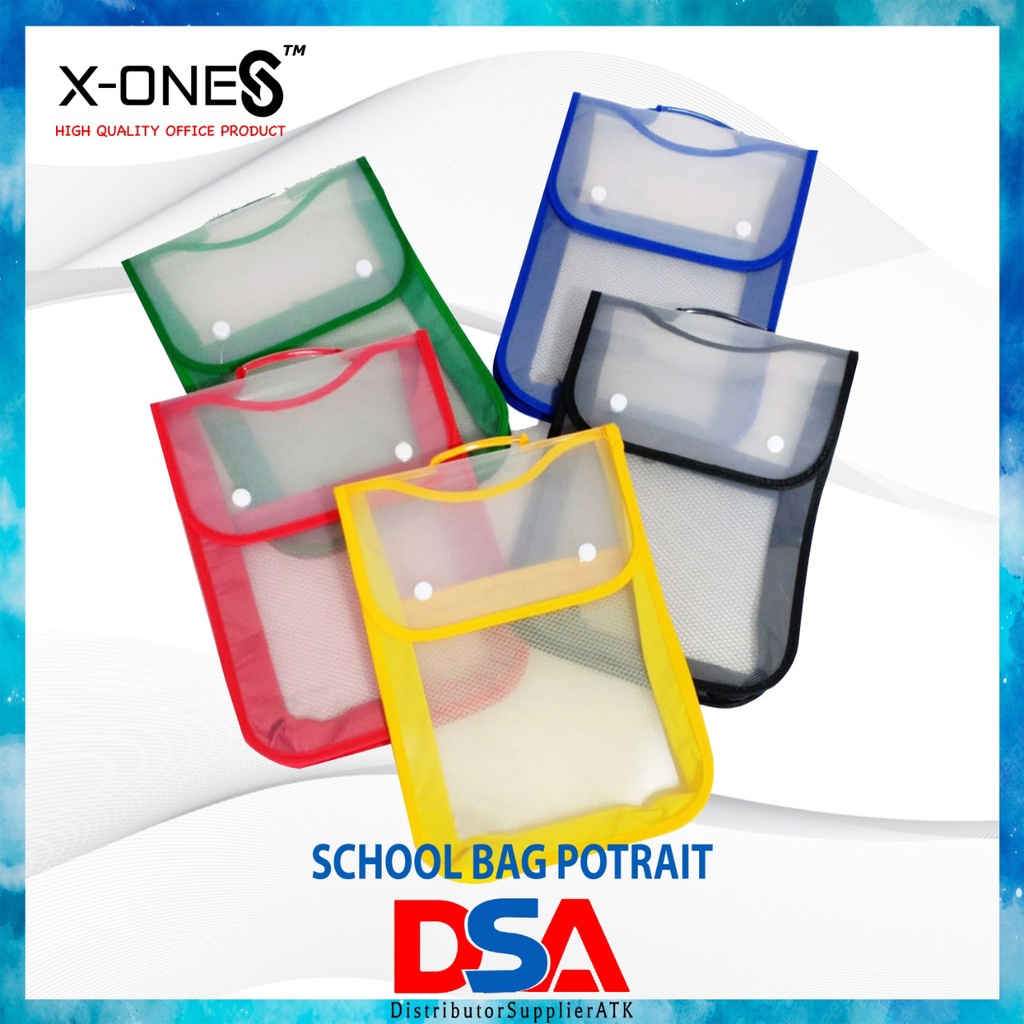 Dsa - MAP SCHOOL BAG Portrait Button/MAP ZIPPER 2-portrait Button X-ONE ...