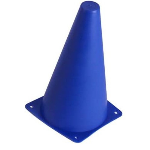 NEW 23cm 9Inch Skittle Cone Sport Cone Football Soccer Futsal Takraw ...