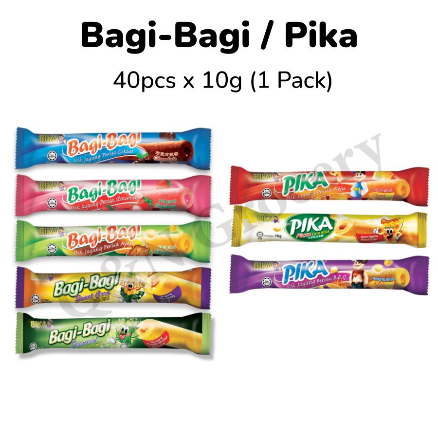 Bika Bagi-Bagi / Pika Corn Stick / Stick Jagung 10g x 40pcs | Shopee ...