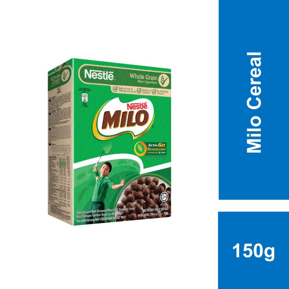 NESTLE Milo Breakfast Cereal 150g (Halal) | Shopee Malaysia