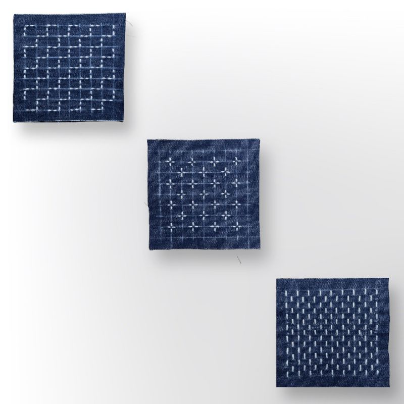 Sashiko Patch Variations Of Outfit Patches | Shopee Malaysia