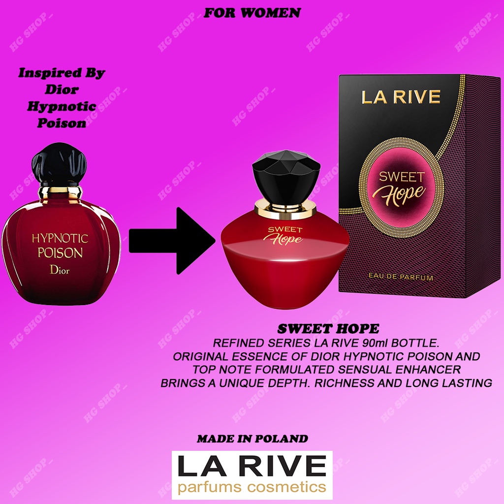 PERFUME LA RIVE SWEET HOPE EDP 90ml (ORIGINAL) | Shopee Malaysia
