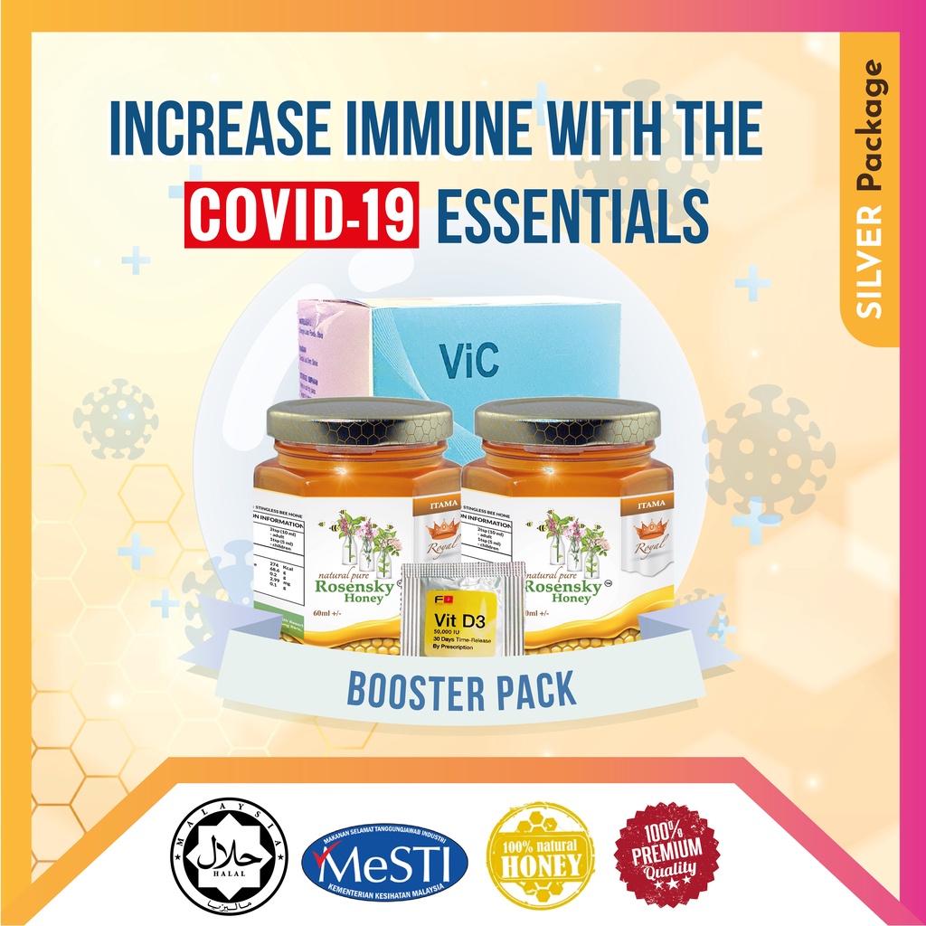 Ready Stock Rosensky Covid Immune Booster - Silver Package | Gift Box ...