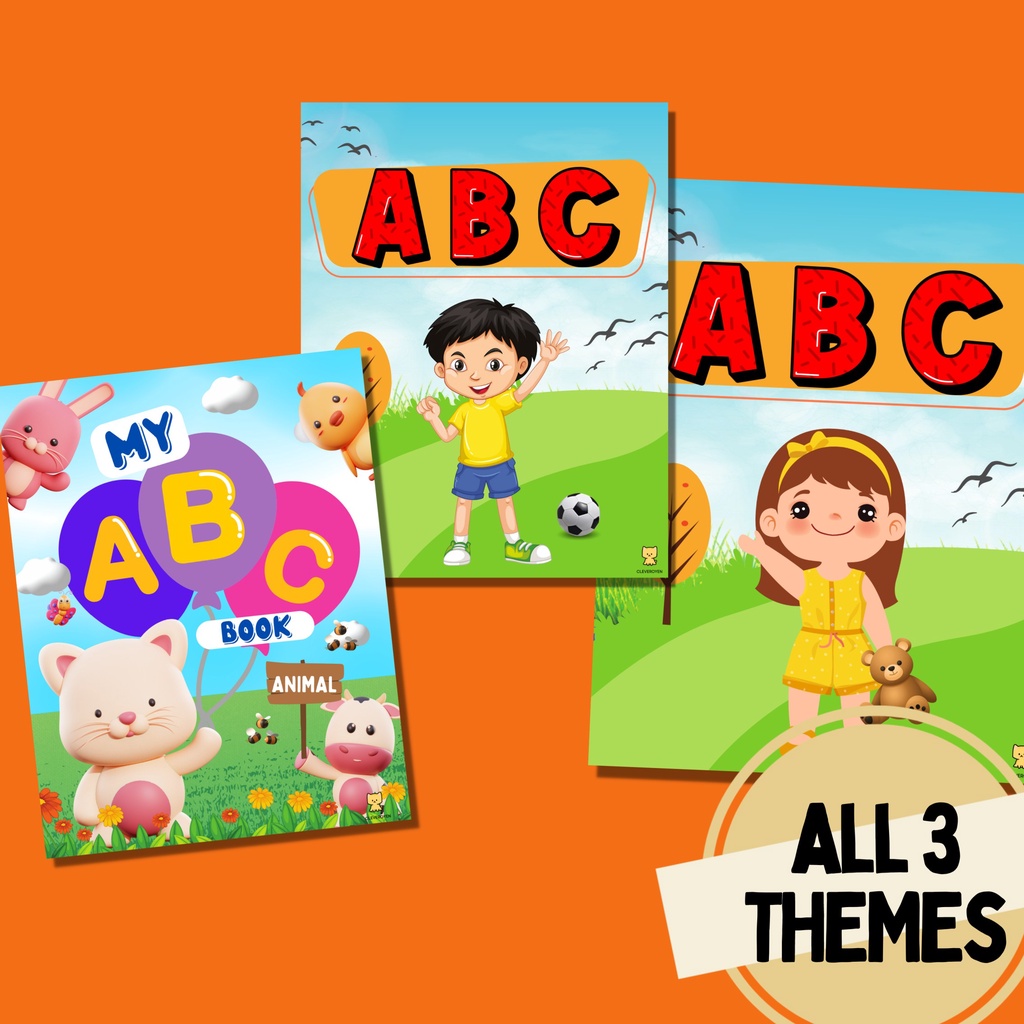 [PDF] - Kids Worksheet Printable Alphabet ABC Capital and Small Letters ...