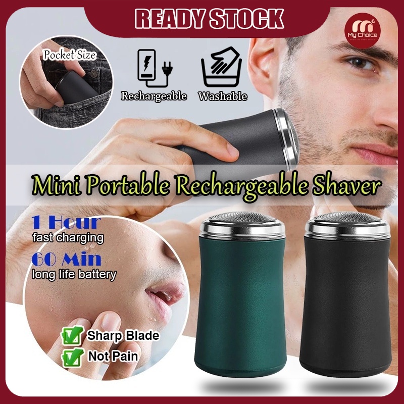 Pocket Size Rechargeable Shaver Waterproof Mini Body Shaving Machine ...
