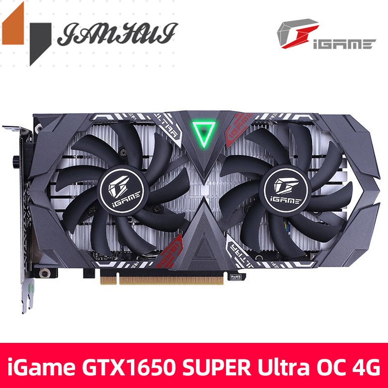 Colorful iGame GeForce GTX1650 SUPER Ultra OC 4G PC Gaming Independent ...