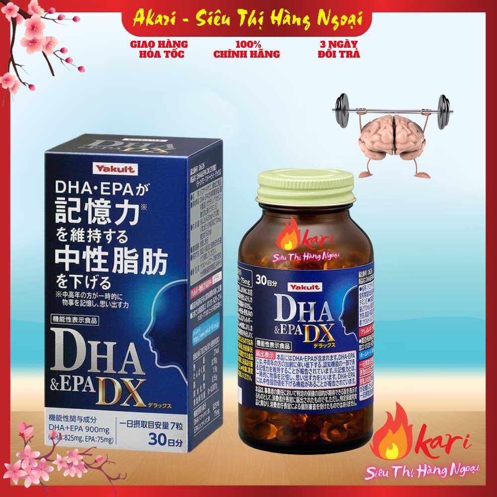 Yakult DHA brain supplement & EPA DX 900mg 210 pills domestically made in Japan | Shopee Malaysia