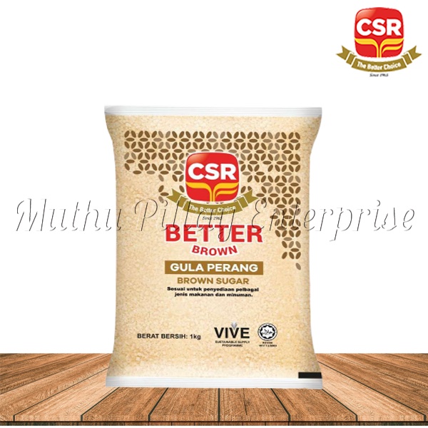 CSR BETTER BROWN SUGAR 1KG | Shopee Malaysia