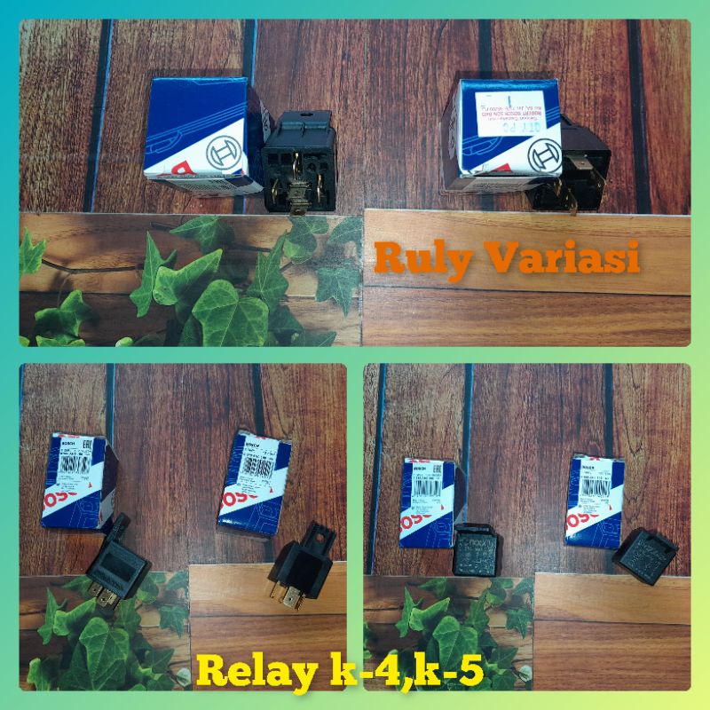 Bosch Relay Relay Leg 4 12v Leg 5 12v 87A All Variants | Shopee Malaysia