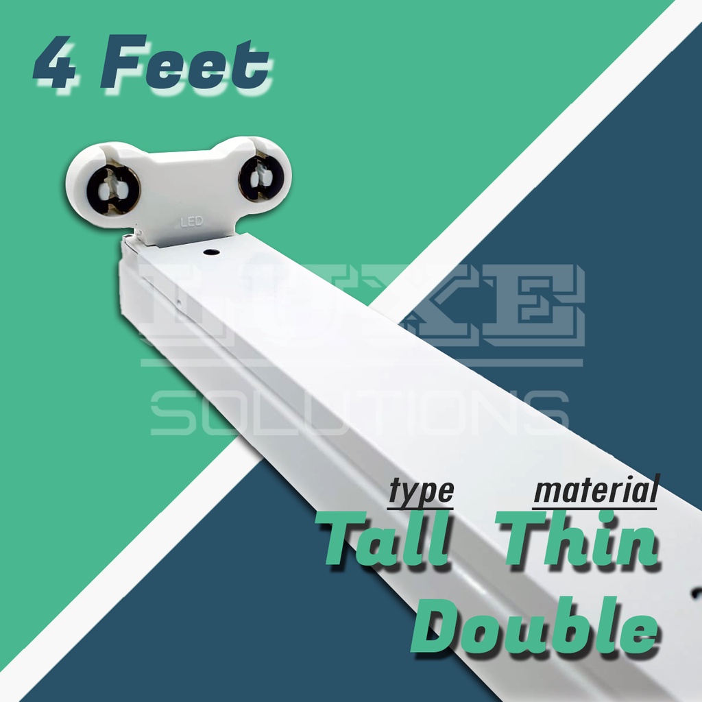 Thin/Thick Led Casing [4ft & 2ft] [Single/Double] [Slim/Tall] [Thin ...