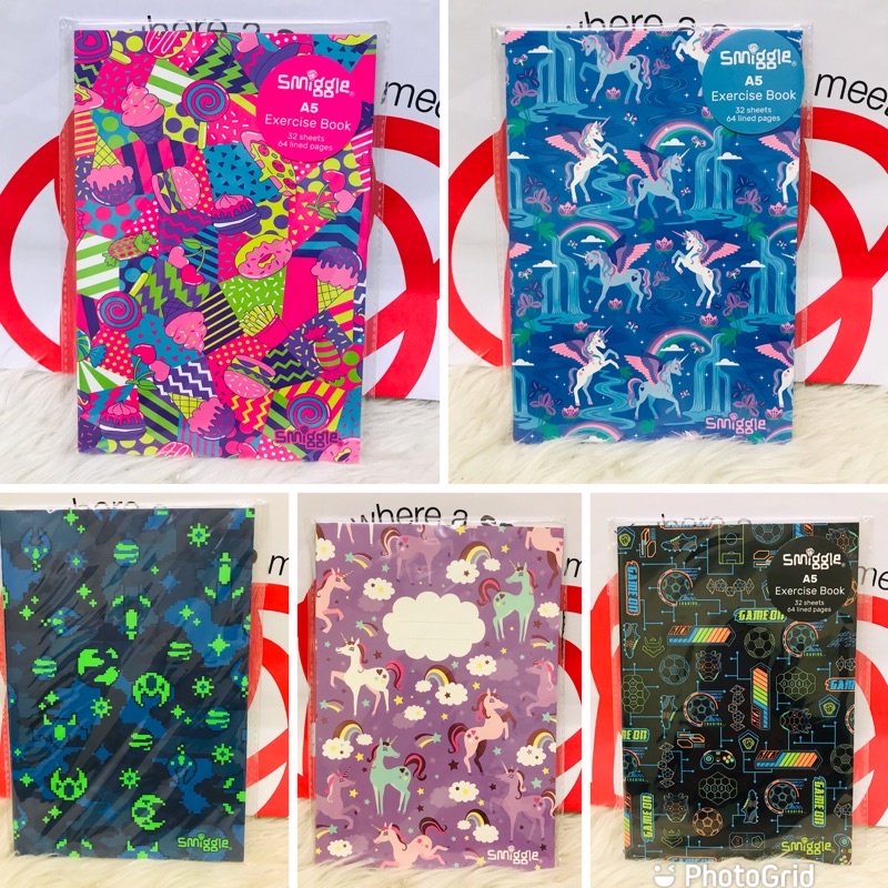 💯Authentic💥Smiggle💥A5 A6 Lined Notebook | Shopee Malaysia