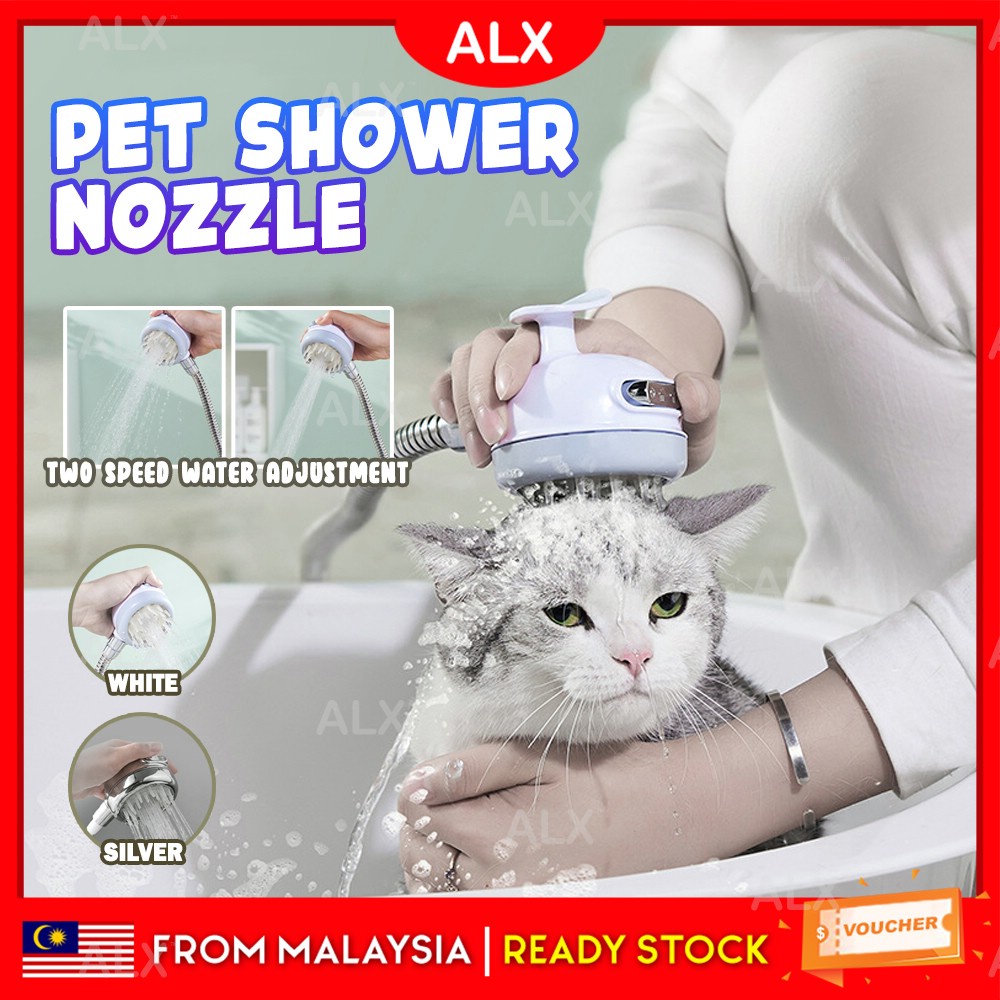 ALX Handheld Shower Nozzle Bathroom Massage Head Body Shampoo Cleaning ...