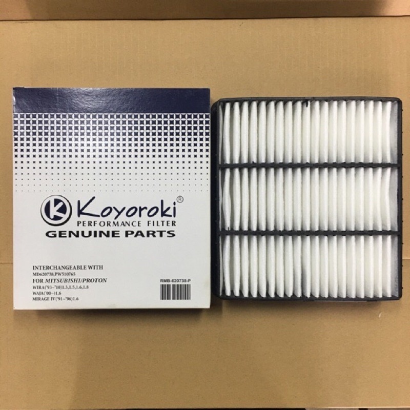 KOYOROKI PROTON WIRA SATRIA WAJA FUEL INJECTION AIR FILTER MD620738 ...