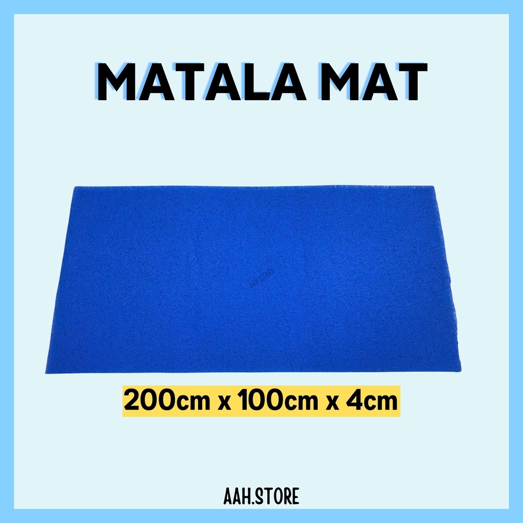 MATALA FILTER MAT (200cm x 100cm) Aquarium/ Fish Pond/ Japanese Koi ...