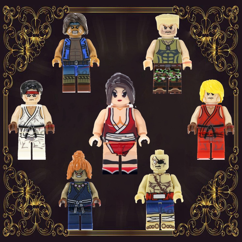 Game Mai Shiranui Ryu Ken Birthday Gift Education Toys For Children DIY ...