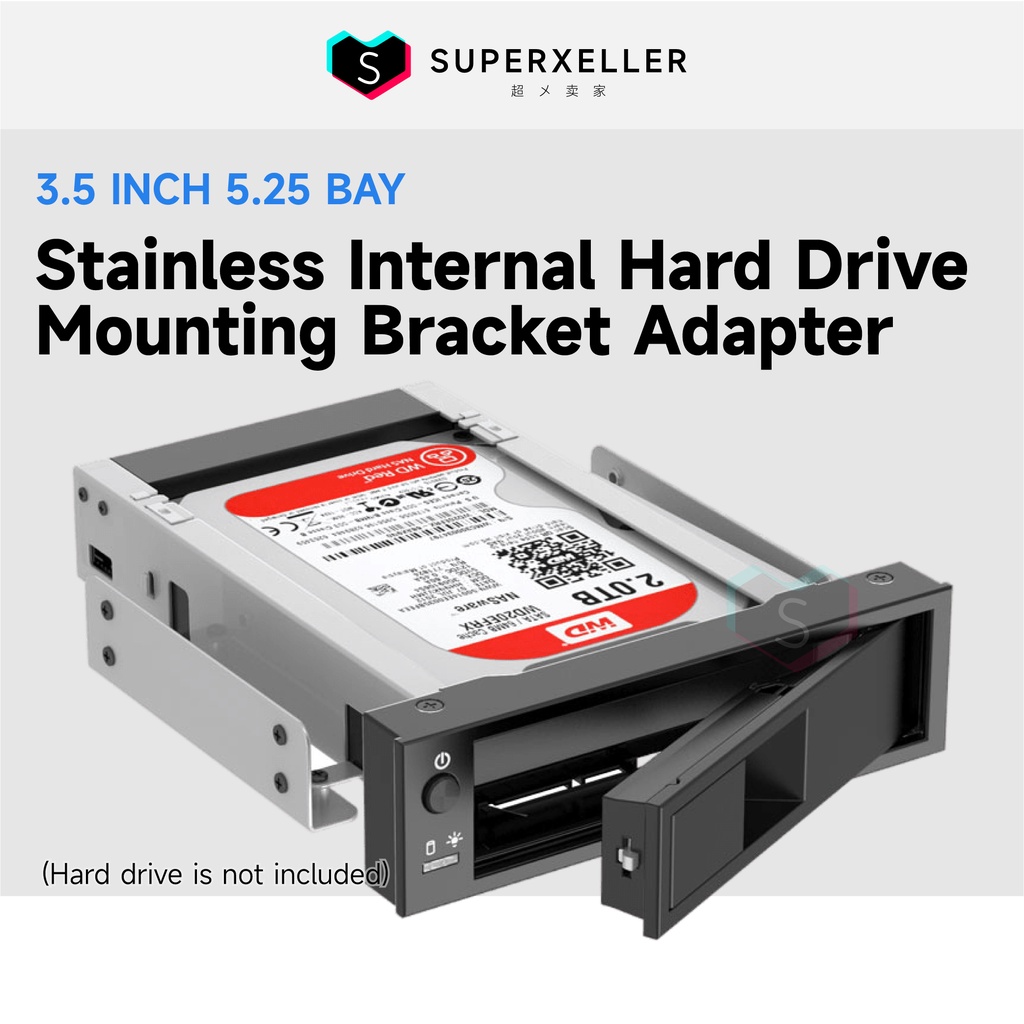 ORICO 3.5" Optical Drive Bay Internal Mounting Bracket Adapter | Shopee Malaysia