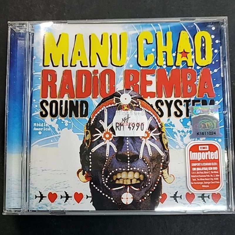Manu Chao - Radio Bemba Sound System (CD) | Shopee Malaysia