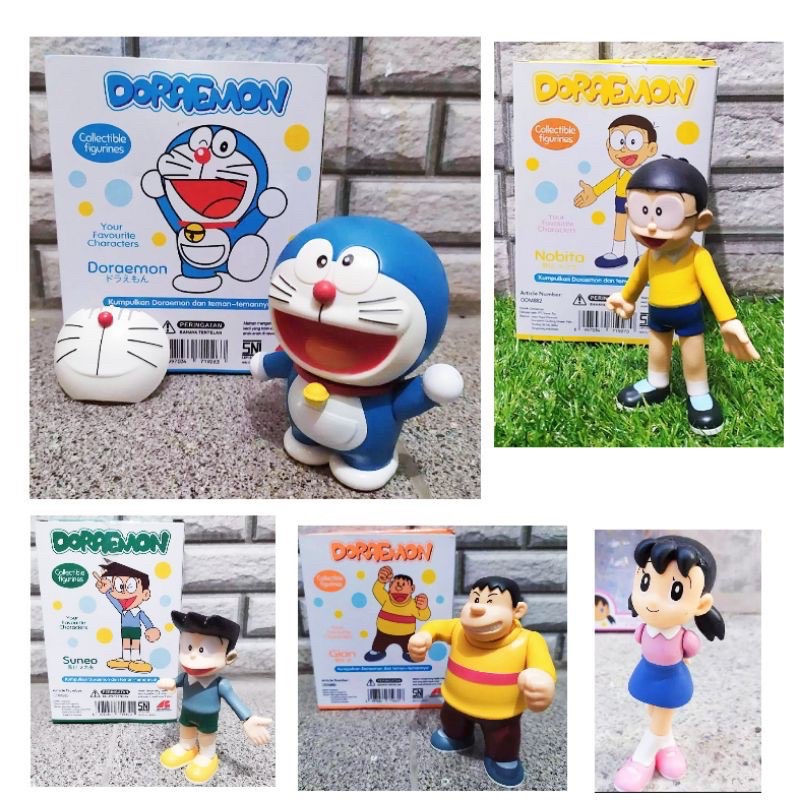 Doraemon NOBITA SUNEO SHIZUKA GIAN CARTOON FIGURE/DORAEMON SERIES DOREMON ACTION FIGURE Toys ...