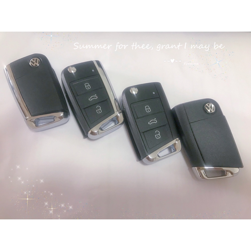 Updating Volkswagen 3 button MQB style flip key shell for replacing ...
