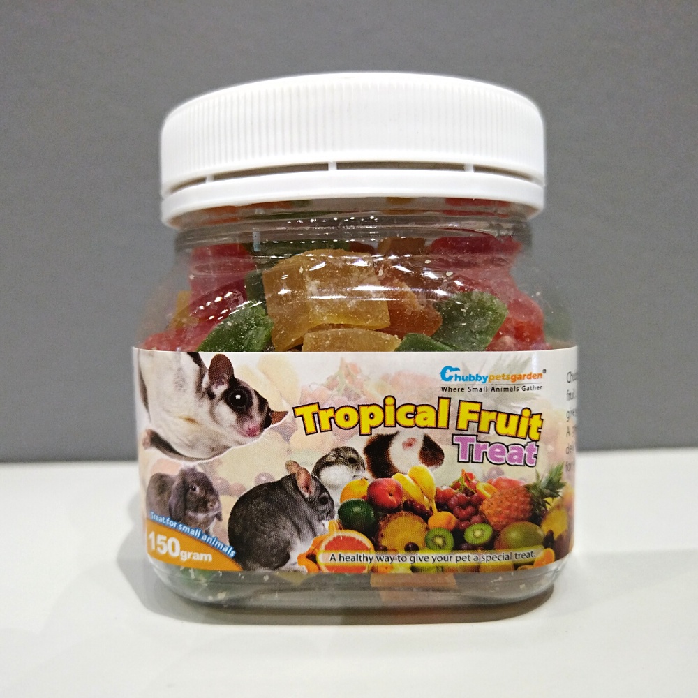 ChubbyPetsGarden Tropical Fruit Treat for Small Animals (150g) | Shopee ...