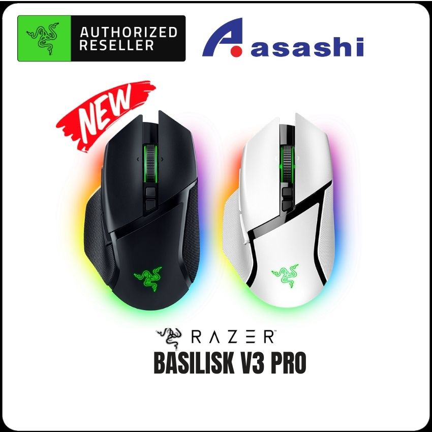 Razer Basilisk V3 Pro - Customizable Wireless Gaming Mouse with Razer ...
