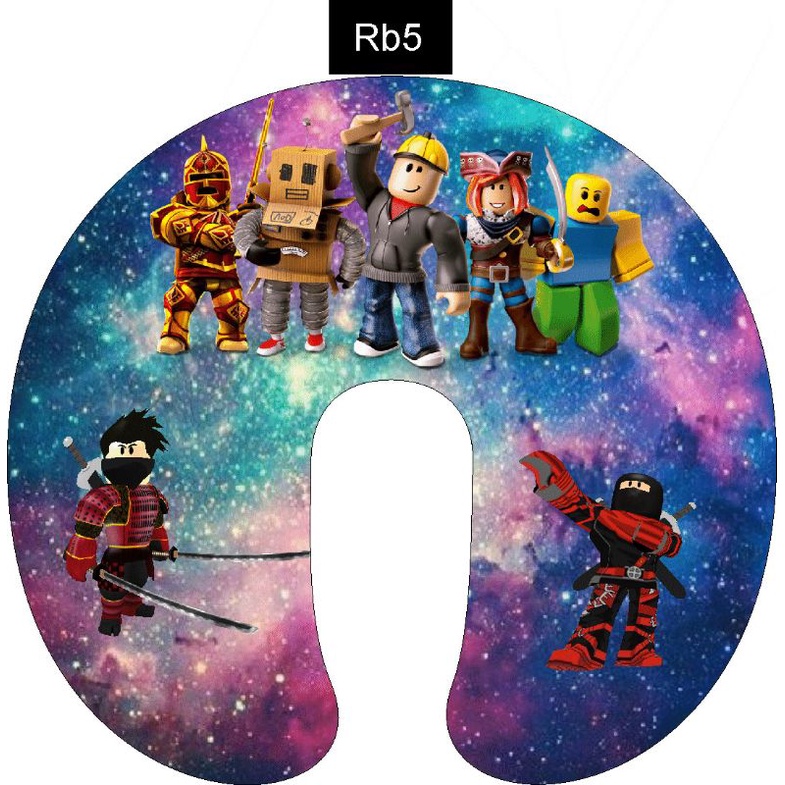 Roblox CHARACTER NECK PILLOW FREE PRINTING NAME AND PHOTO FASHION KIDS ...