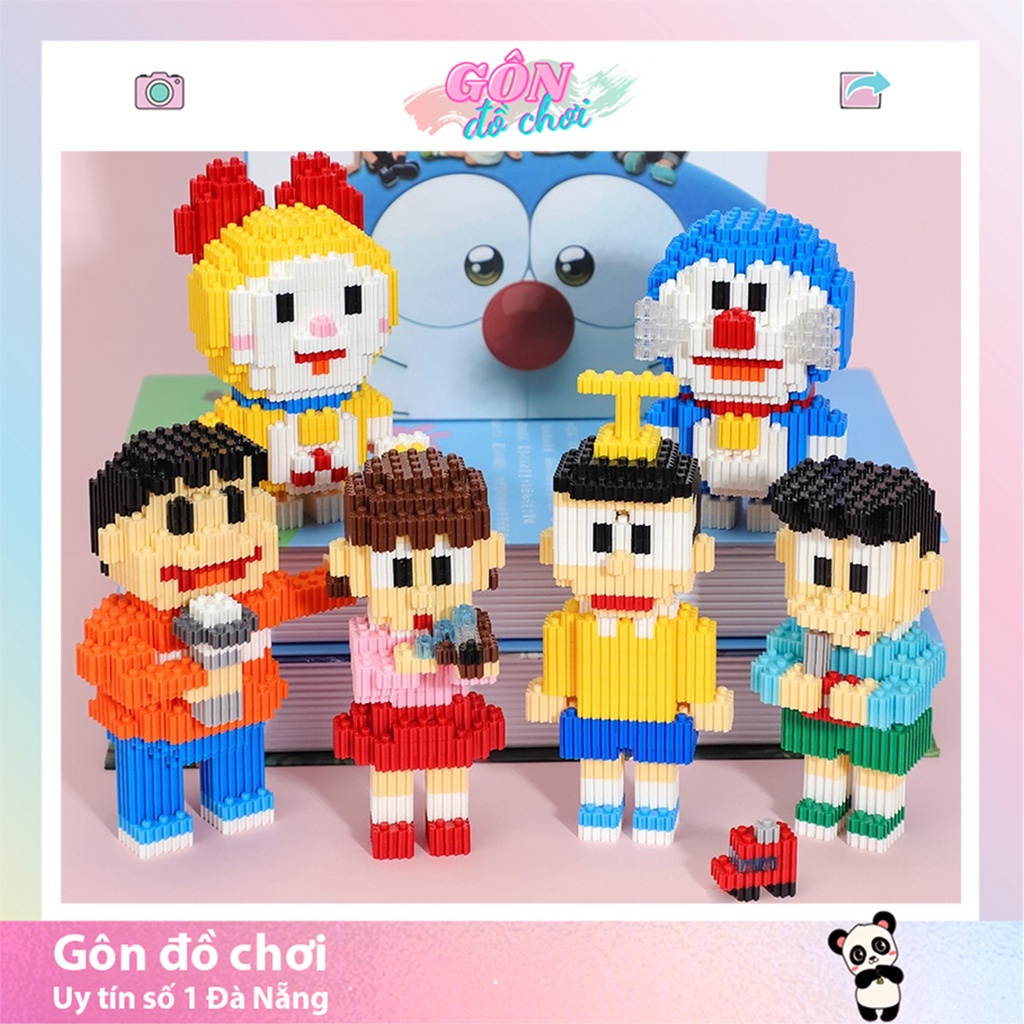 Doremon nobita xuka doremi 3d mini assembly model cheap Doraemon puzzle ...
