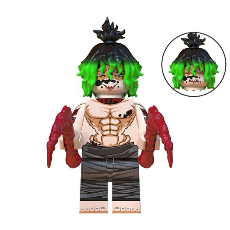 Gyutaro Minifigure Building Block Toy | Kimetsu no Yaiba | Demon Slayer ...