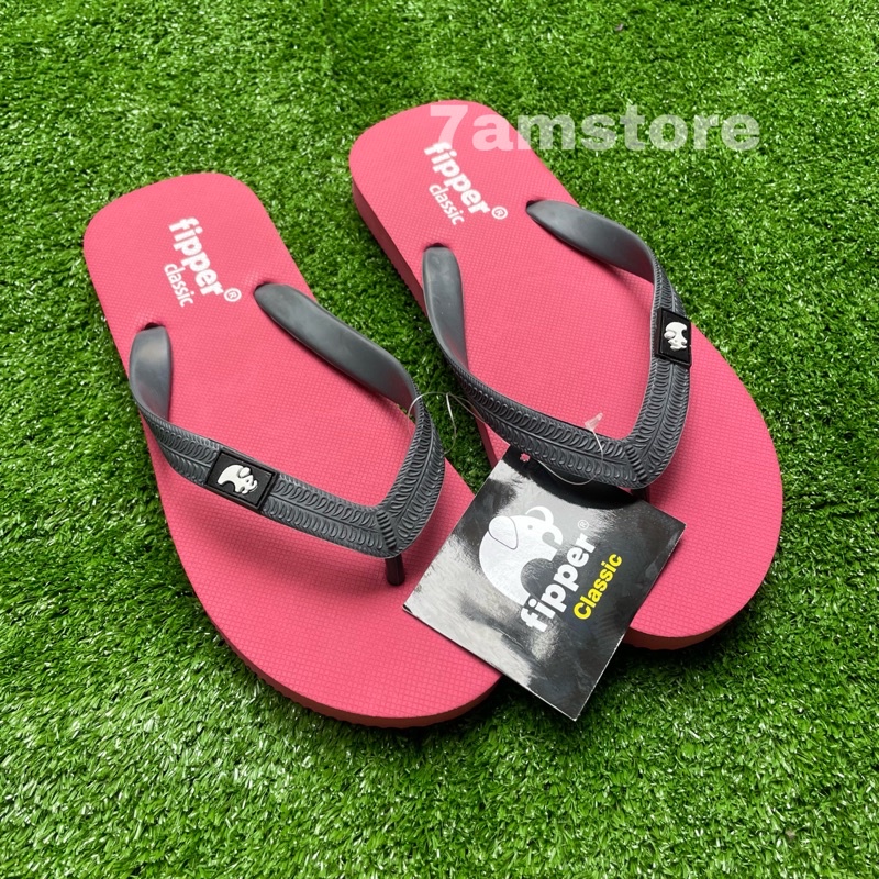 Original Fipper Classic Red Black Flip-flops | Shopee Malaysia
