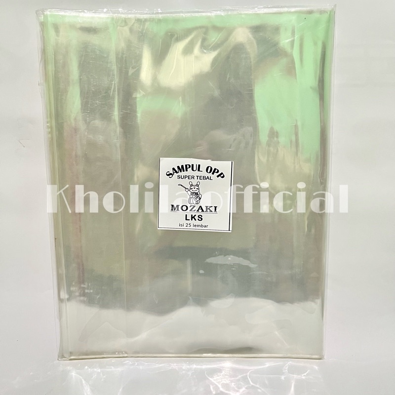 Mozaki OPP LKS PLASTIC BOOK COVER CONTAINS 25 PCS | Shopee Malaysia